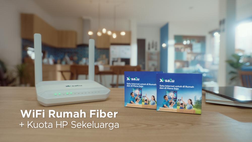 Internet Terbaik untuk Rumah | Layanan SATU Fiber dari XL SATU