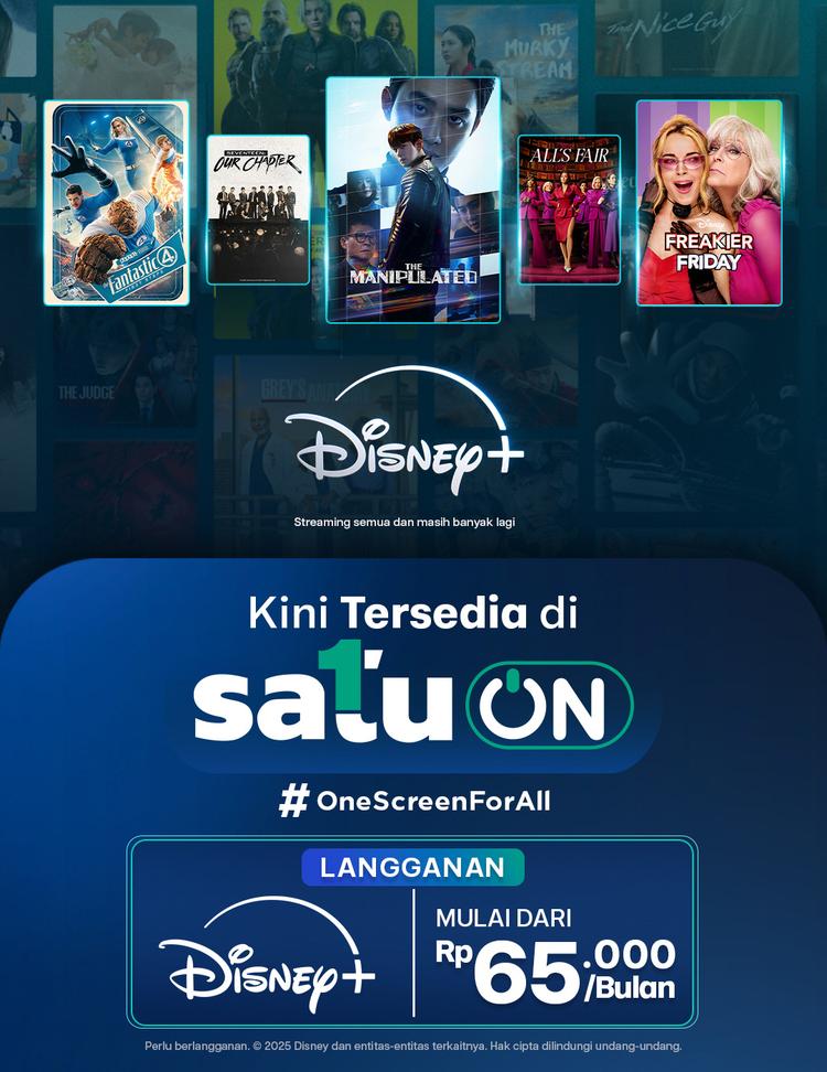 Lengkapi Hiburan Anda: Disney+ Kini Hadir di SATU ON! | XL SATU